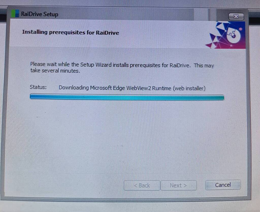 Obstructs installing Raidrive into my PC (attached popup), How shoud I do? - Install - RaiDrive ...